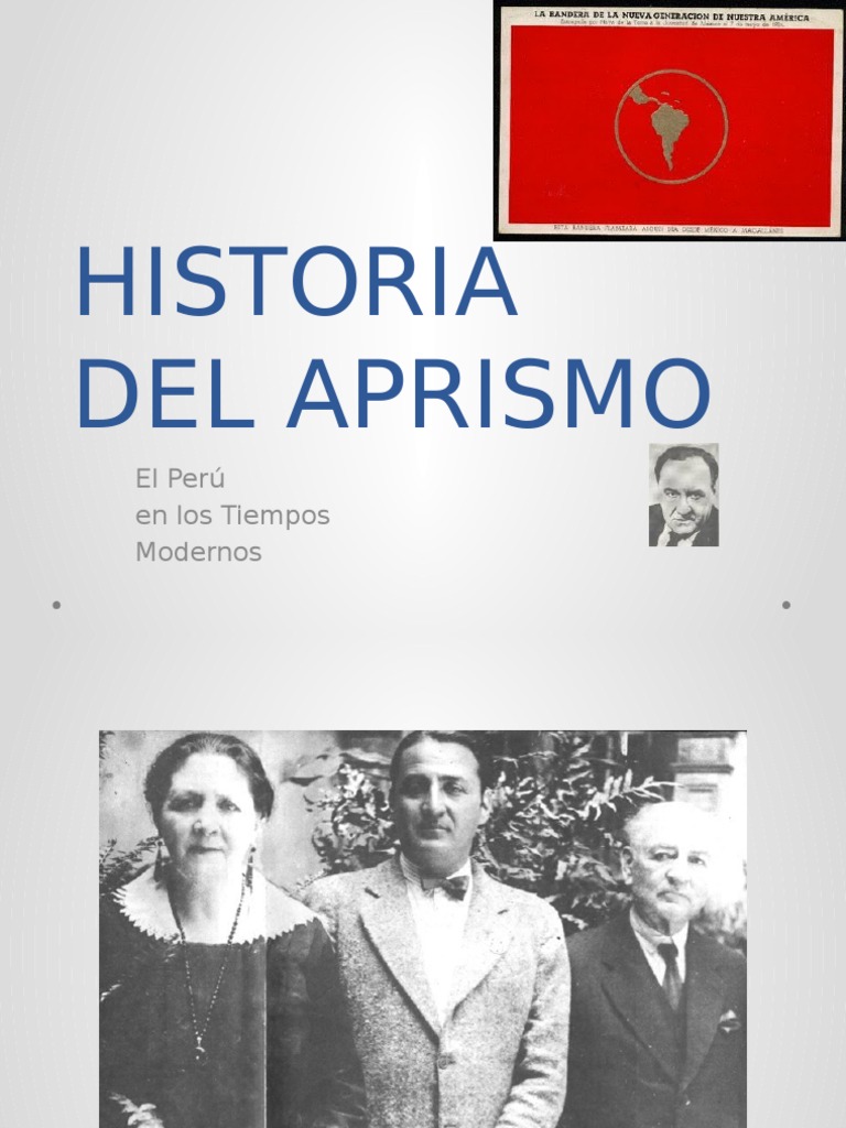 Historia Del Aprismo | Capitalismo | Ideologías