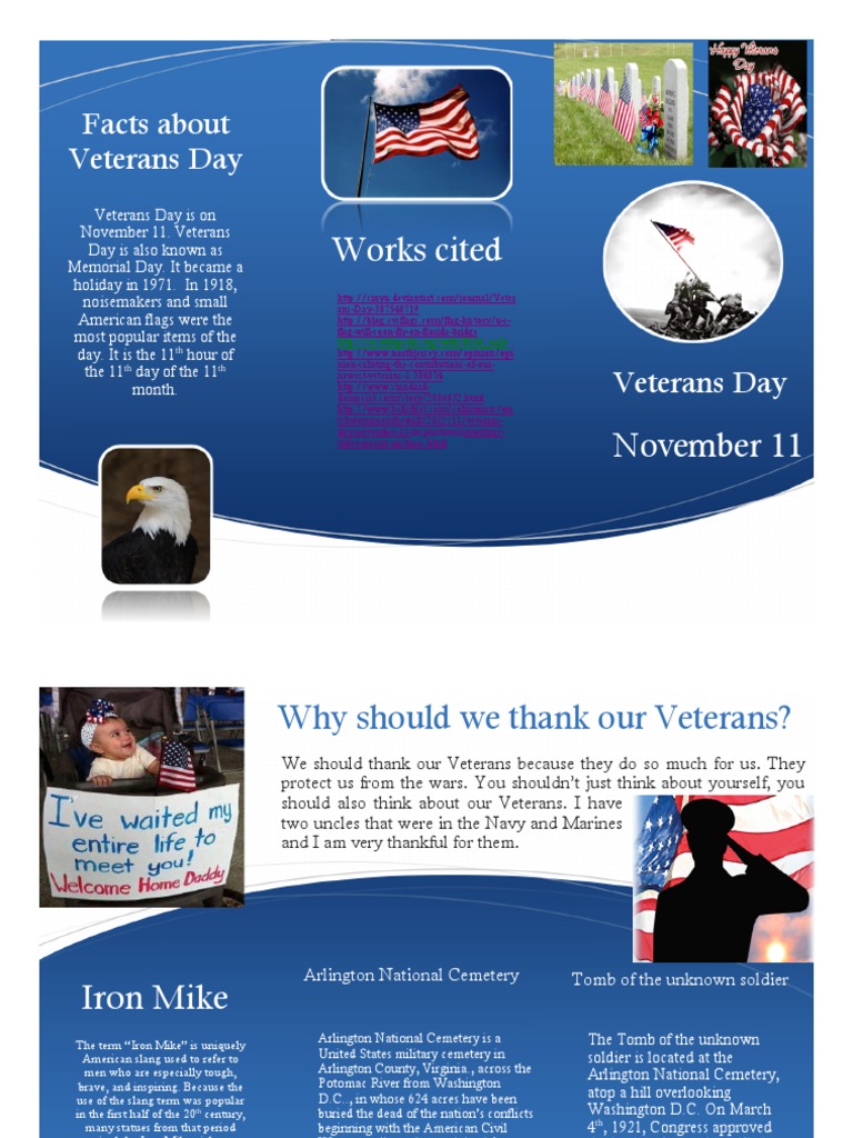 Veterans Day Facts and History | PDF