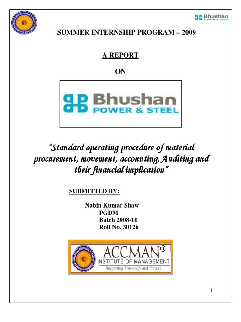 Bhushan Power& Steel LTD | PDF | Steel | Coal