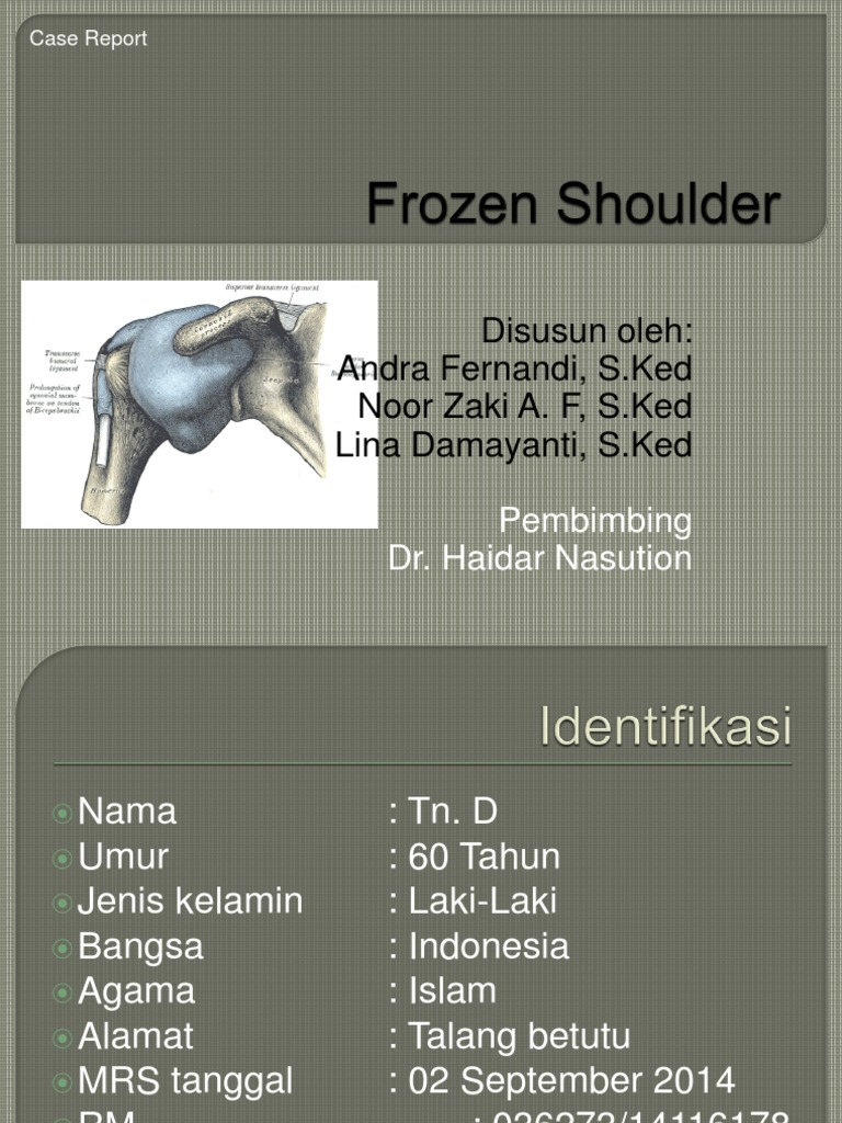 Frozen Shoulder | PDF