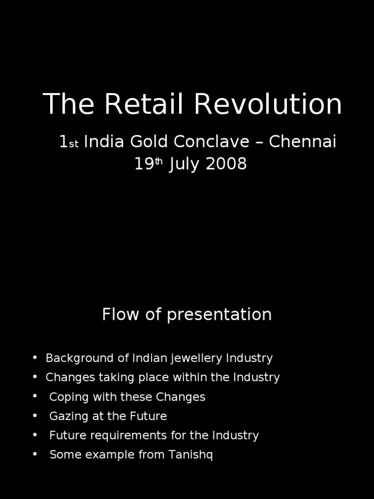 The Retail Revolution | PDF | Retail | Jewellery