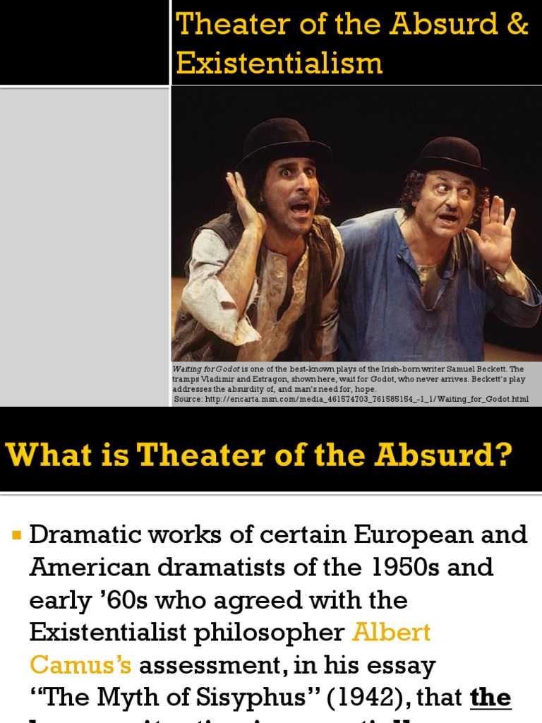 Theatre of The Absurd | PDF | Existentialism | Contemporary Philosophy
