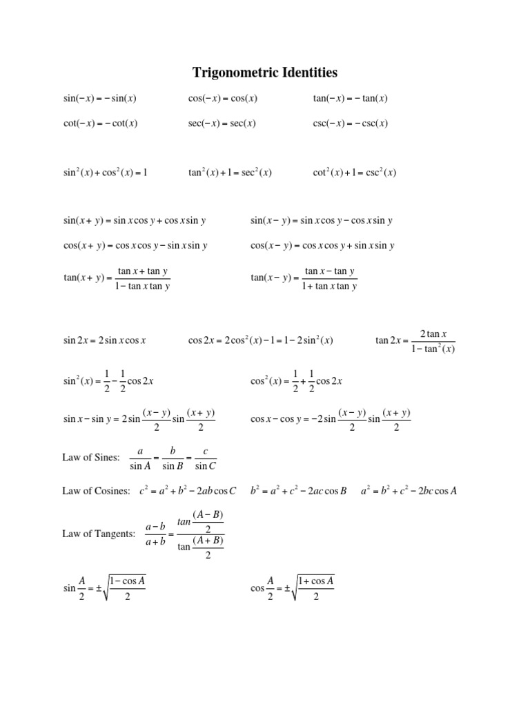 Law of Cosines Explained | PDF | Teaching Methods & Materials
