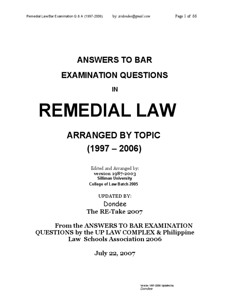 Remedial Law Q n A | Evidence (Law) | Hearsay