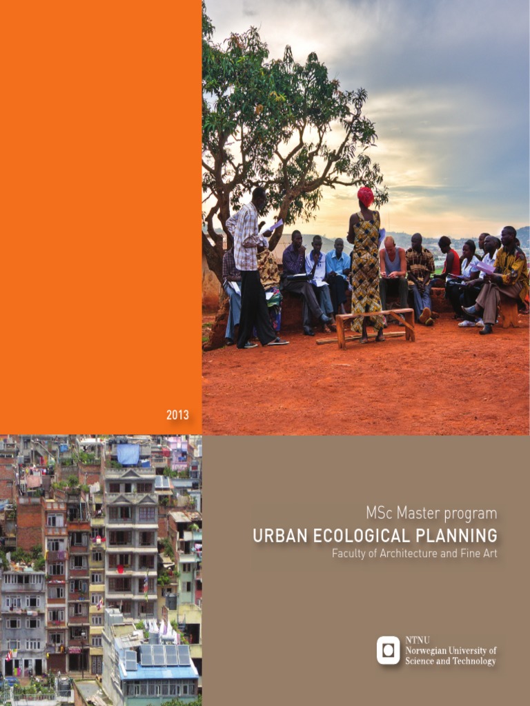 Urban Ecological Planning: MSC Master Program | PDF | Ecology | Field ...