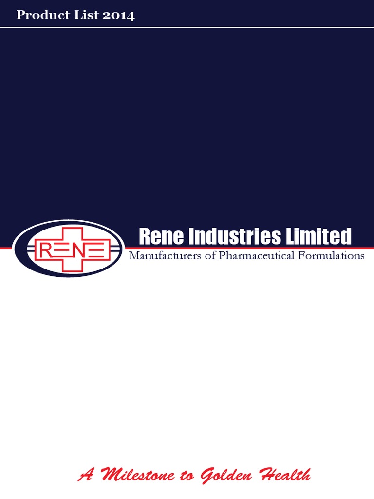 Rene Product | PDF | Pharmaceutical Drug | Tablet (Pharmacy)