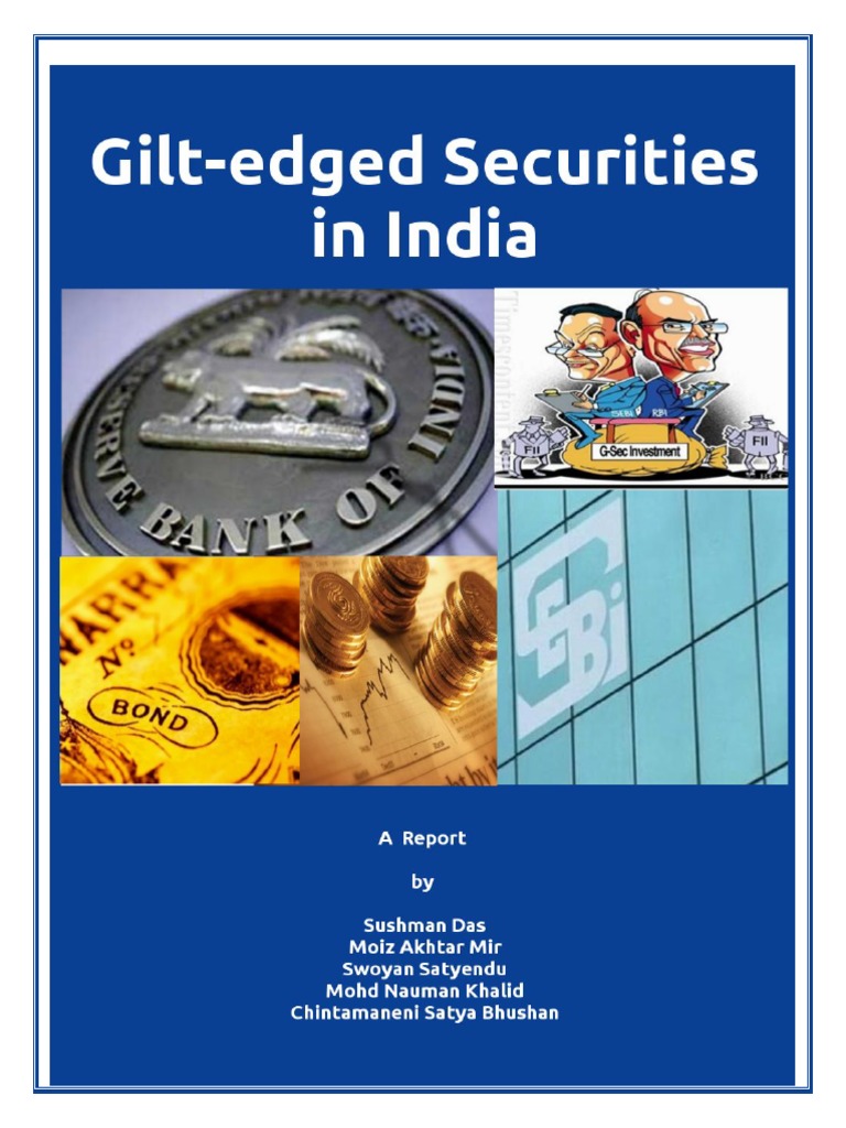 Gilt-Edged Securities in India by G-7 Sec-C PDF | PDF | United States ...