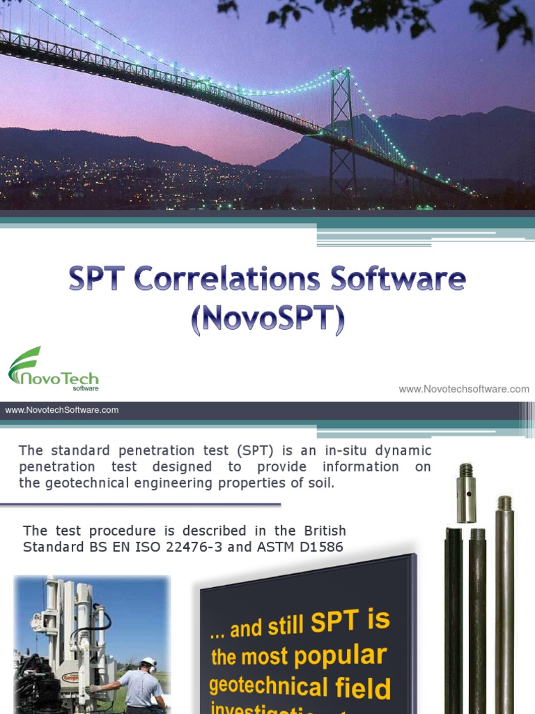Novo SPT | PDF | Geotechnical Engineering | Materials