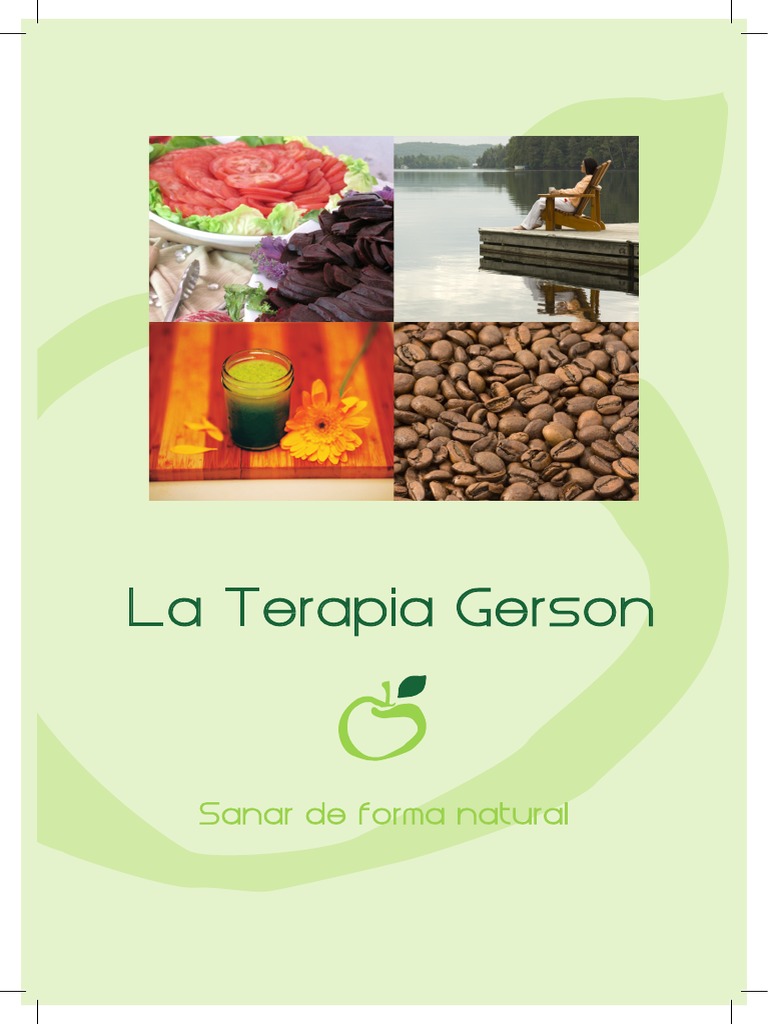 Folleto Terapia Gerson | PDF | Cáncer | Medicina CLINICA
