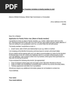 Application Letter For Irish Visa | PDF