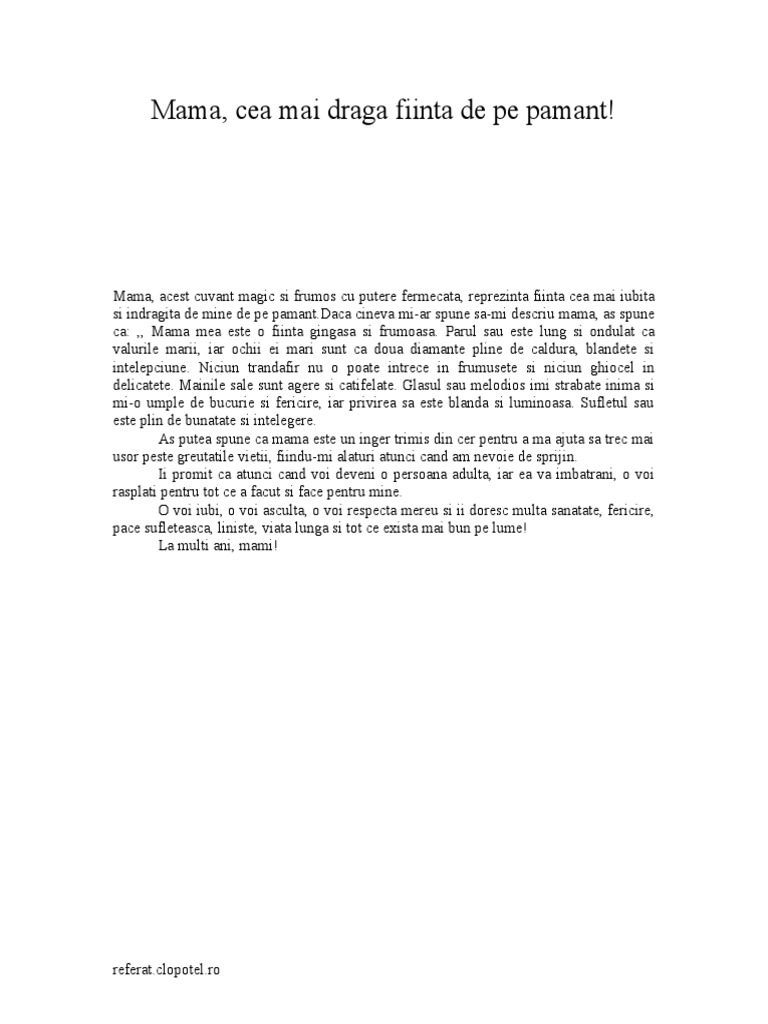 Mama Monolog | PDF