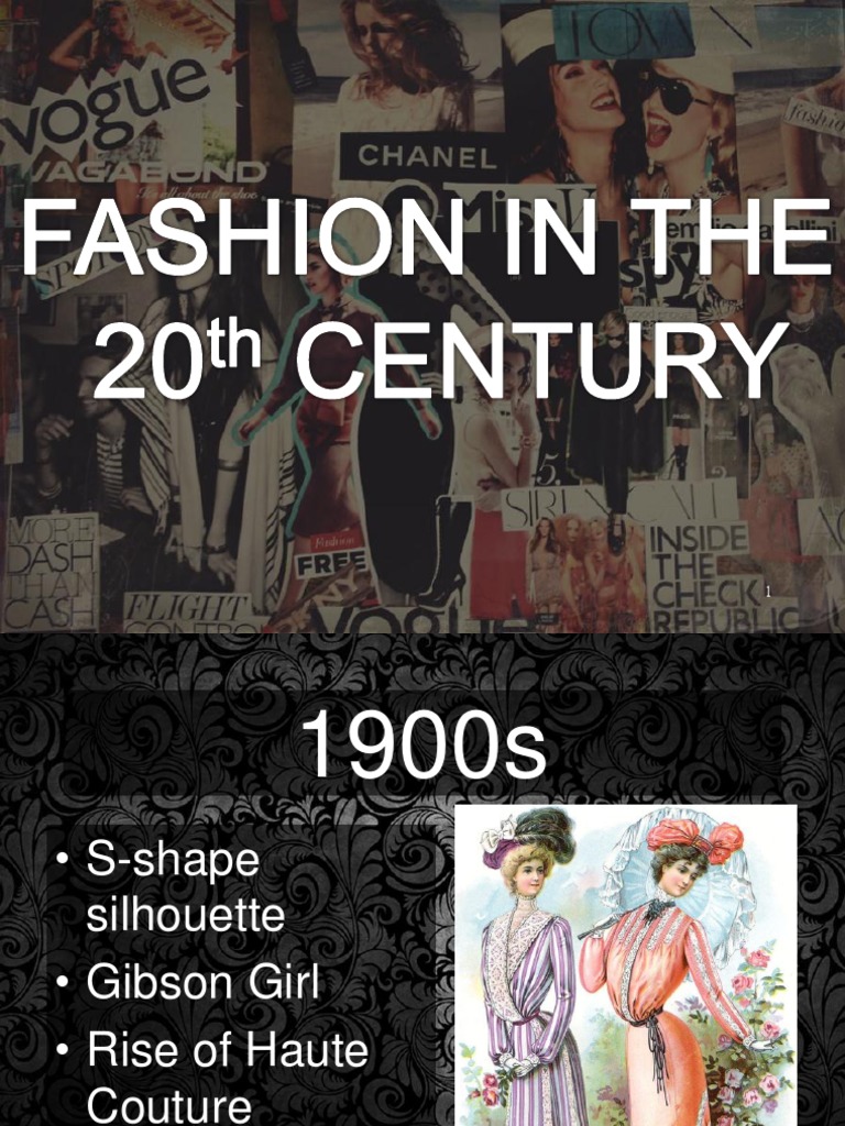 Fashion in The 20th Century | Download Free PDF | Trousers | Suit ...