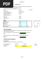 Lifting Lug Calculations | PDF | Bending | Stress (Mechanics)