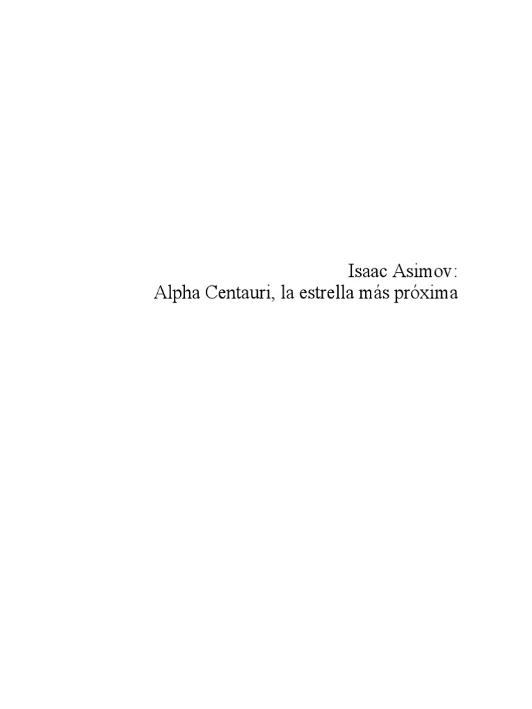 Alpha Centauri | PDF | Constelación | Luna