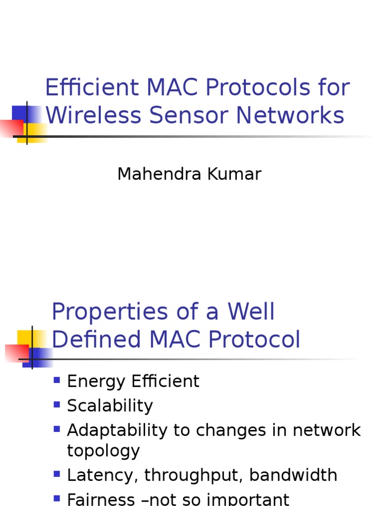 MAC Protocols | PDF | Communications Protocols | Computer Network