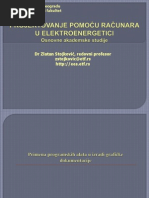 Prezentacija Za Pripremu Casa 8 Razreda Tehnicka Dokumentacija U Elektrotehnici | PDF