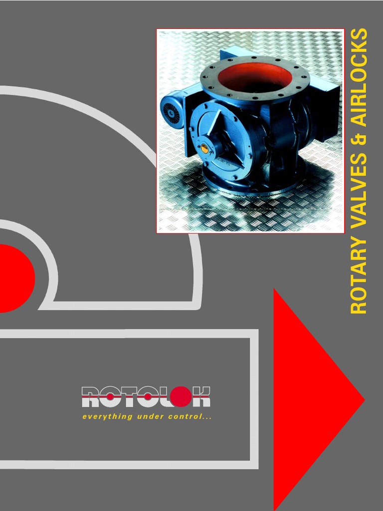 Rotolok UK Rotary Valves Airlocks | PDF | Valve | Turbine
