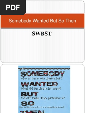 Somebody Wanted But So Then Pdf