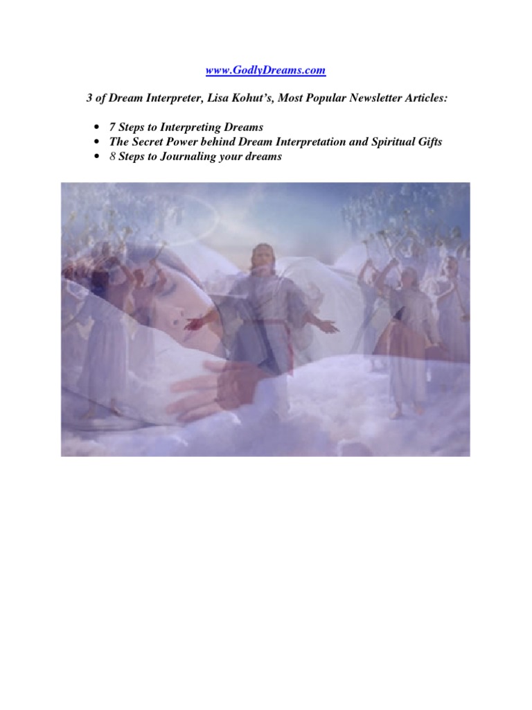 3 of Dream Interpreter, Lisa Kohut's, Most Popular Newsletter | PDF ...