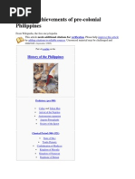 Philippines Pre-Colonial Inventions | PDF | Southeast Asia | Philippines