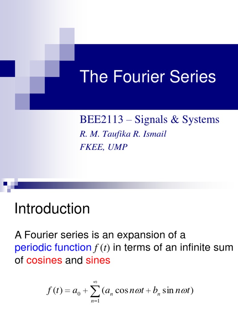 Fourier Series | PDF