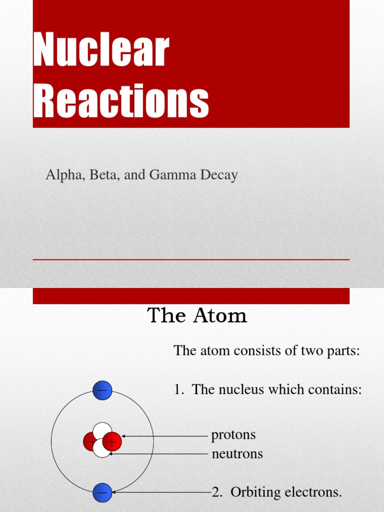 Radioactive Decay Explained | PDF | Radioactive Decay | Neutron