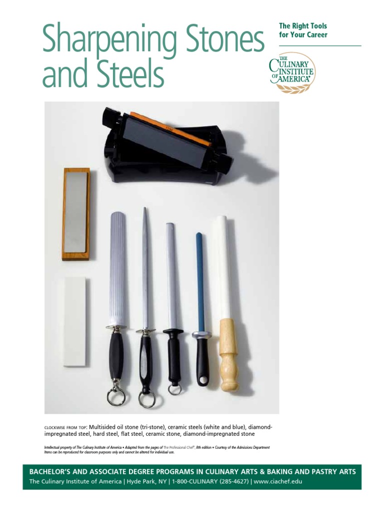 Sharpening Stones and Steels: The Right Tools For Your Career | PDF
