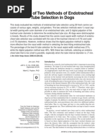 Canine Endotracheal Intubation Guide | PDF | Medical Specialties ...