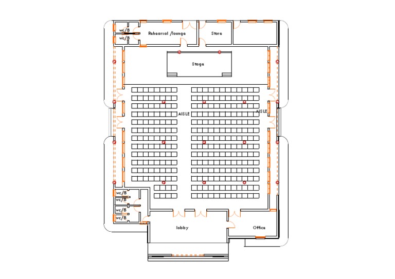 Hall Floor Plan | PDF | Cooking, Food & Wine | Language Arts & Discipline