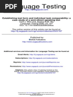 Mount Wilga Hight Level Language Test | PDF | Communication | Human ...