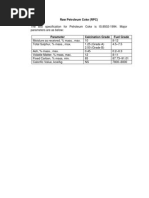 Coal Specifications and Grades Overview | PDF