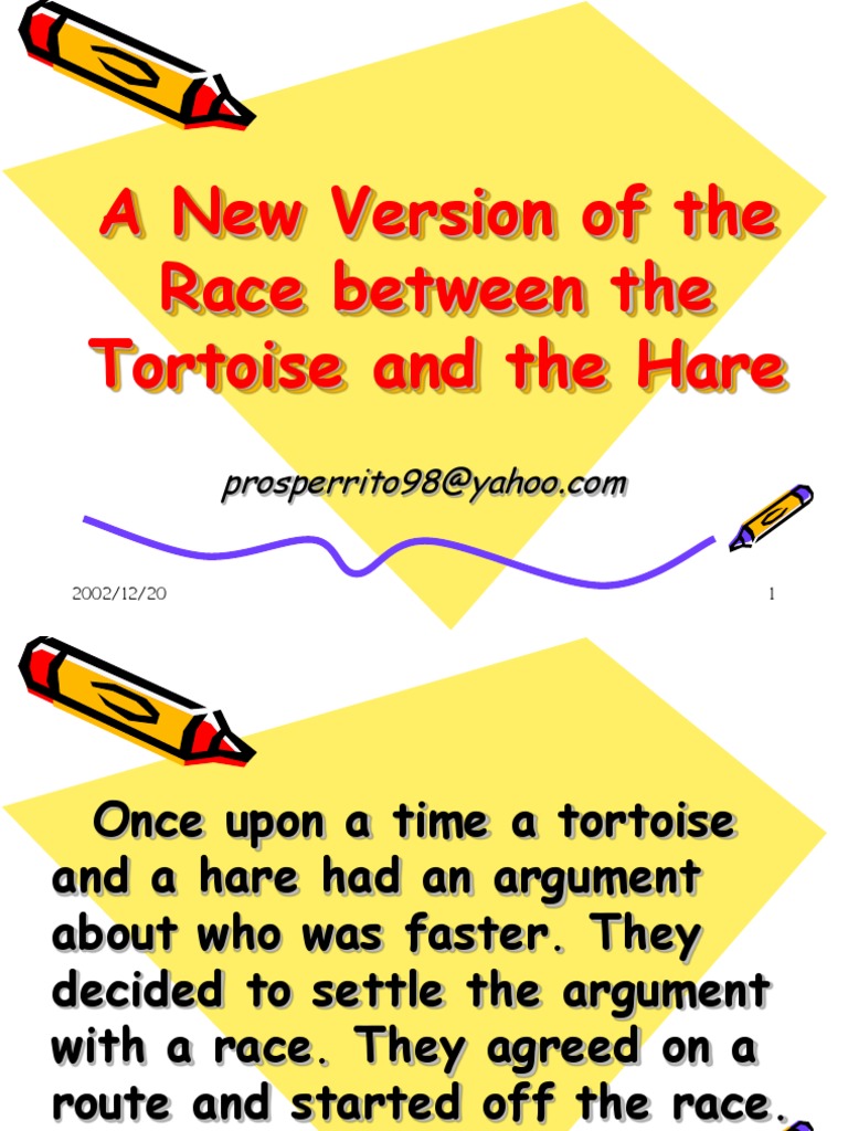 A New Version of The Race Between The Tortoise and The Hare | PDF ...