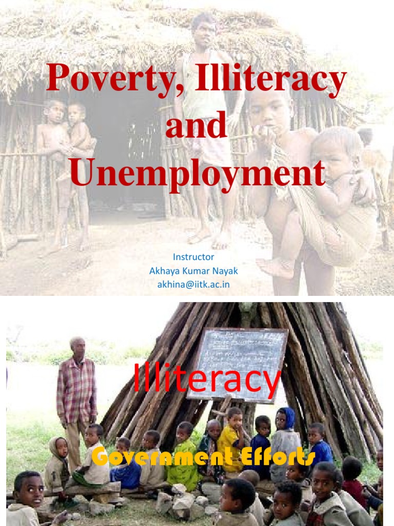 Poverty, Literacy Efforts in India | PDF | Literacy | Science