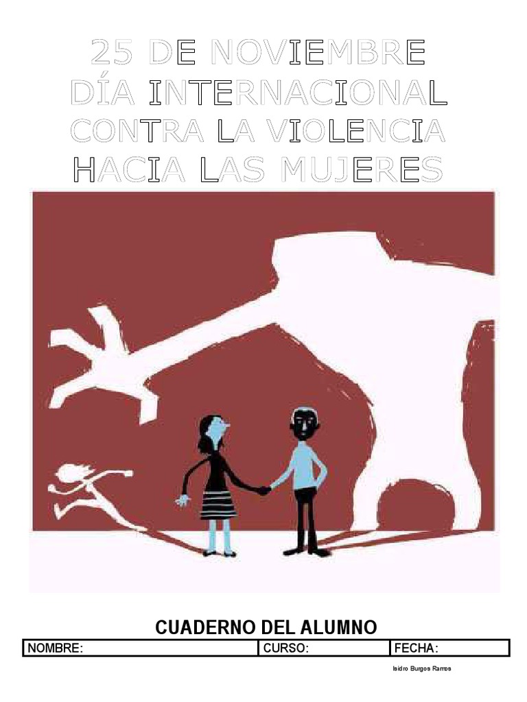 Cuaderno para El Alumno. El Día de La Mujer | PDF