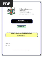 RTT Gr11 TEORIE Vraestel Nov2020 StudyOpp | PDF