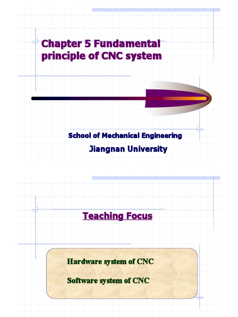 Chapter 5.how Work A CNC Maschine | PDF | Input/Output | Programmable ...