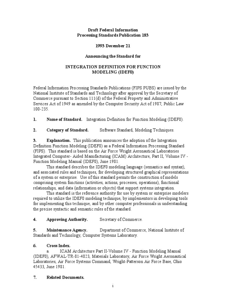 Idef0 - Theory | PDF | Scientific Modeling | Systems Theory