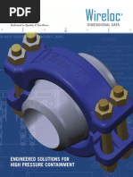 Vector International Techlok Data Sheet | PDF | Pipe (Fluid Conveyance ...