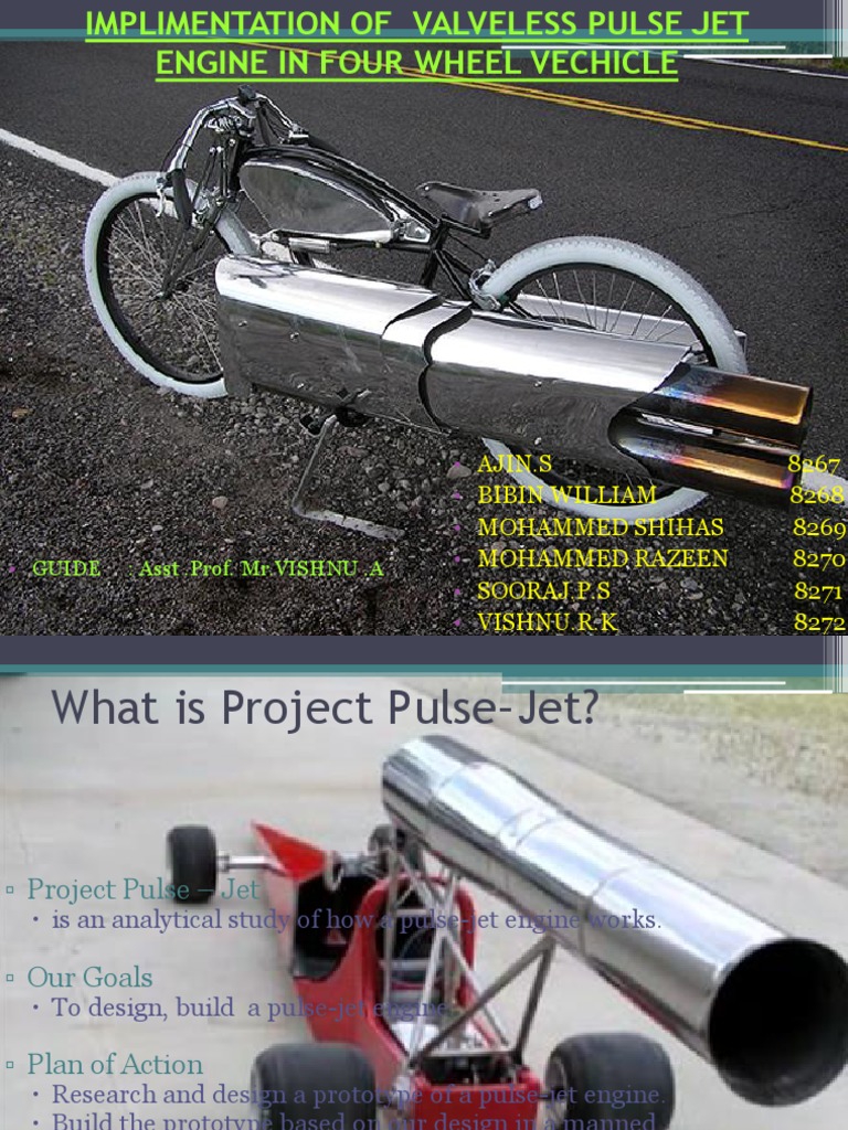 Pulse Jet Engine | Engines | Propulsion