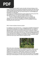 IGCSE Narrative Writing Examples | PDF