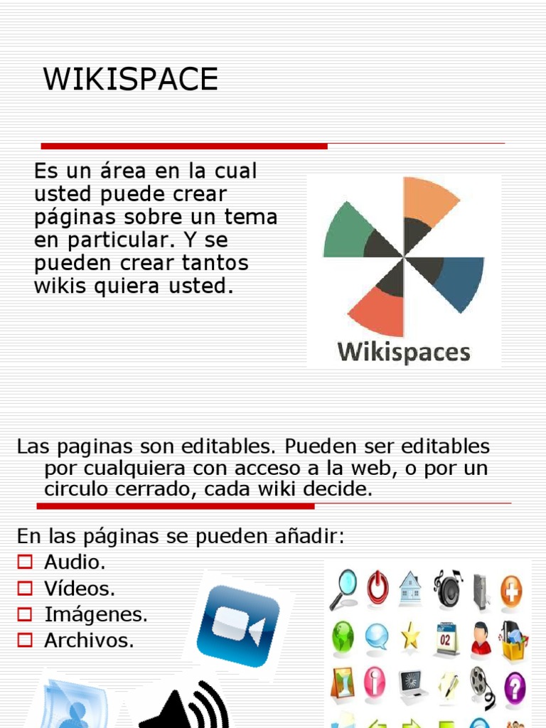 WIKISPACE | PDF | Wiki | Servicios en línea
