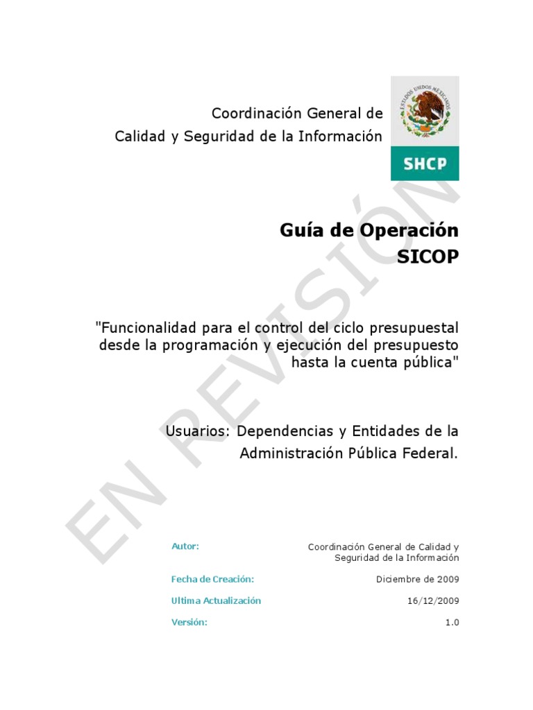 Guia_SICOP | Contabilidad | Negocios