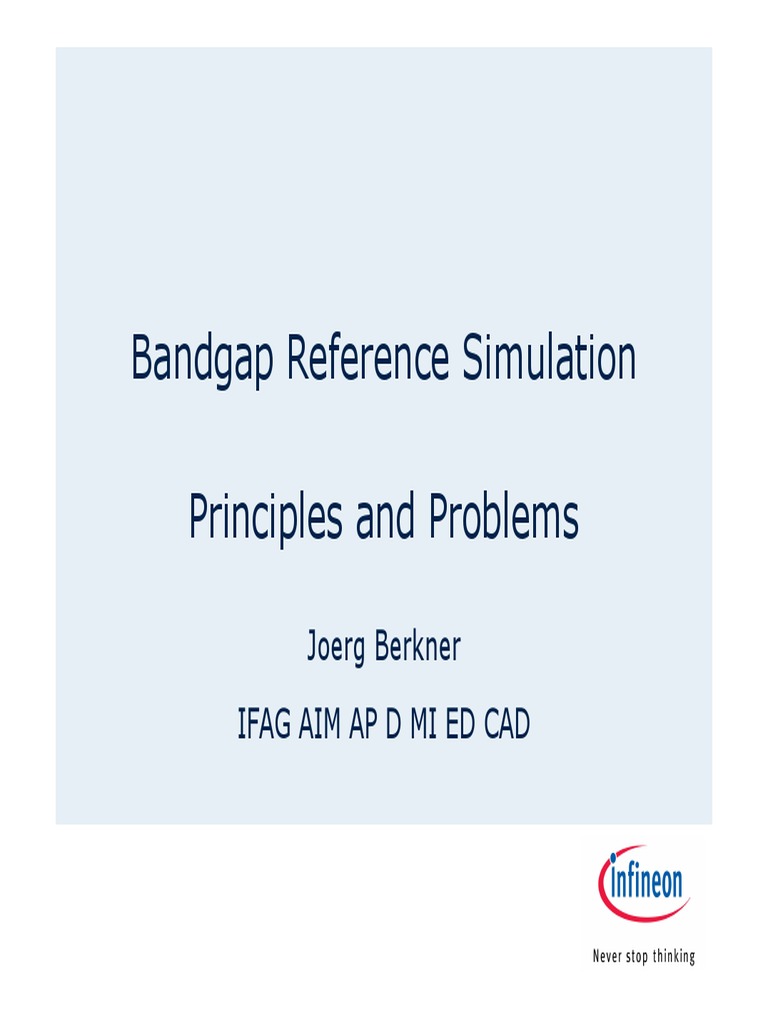 Bandgap Circuits - Best Reference | PDF | Bipolar Junction Transistor ...
