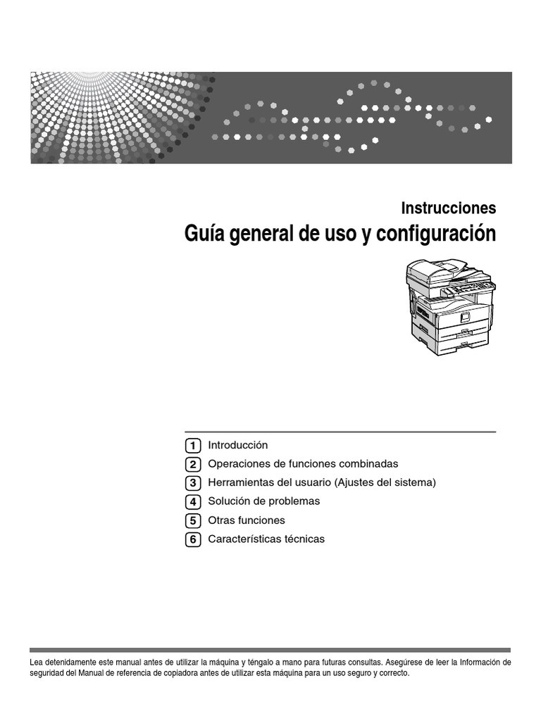 Ricoh Manual PDF | PDF | Impresora (Computación) | Windows XP