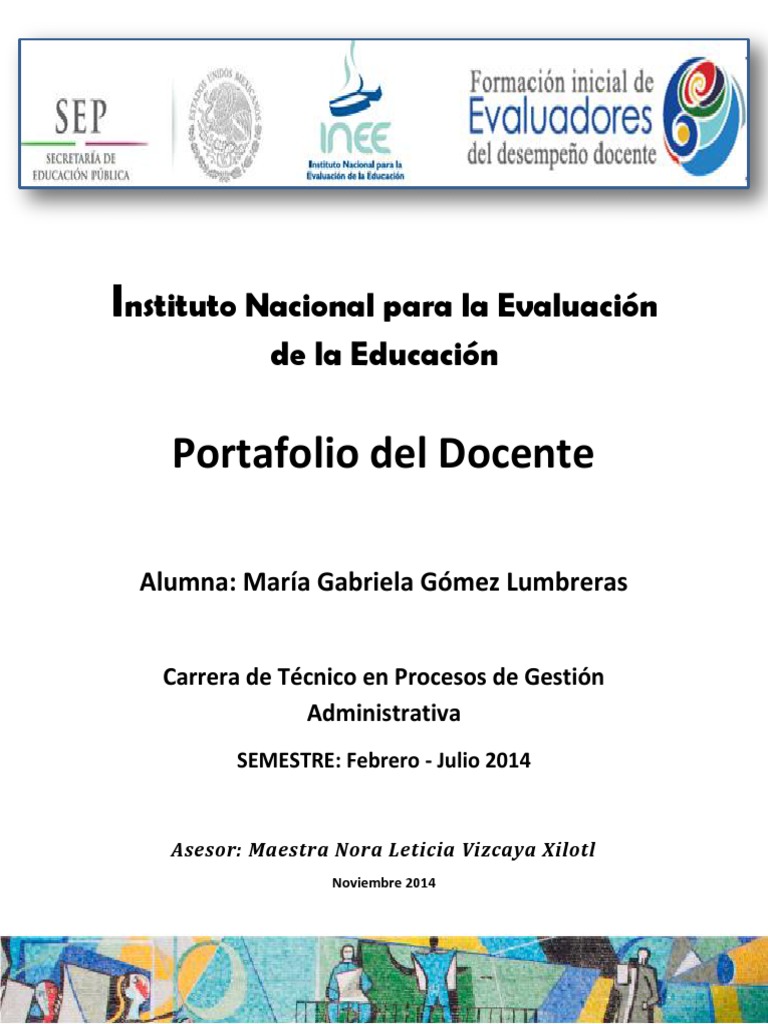 Portafoilo MariaGomez m4 t1 Act1 | PDF | Evaluación | Aprendizaje