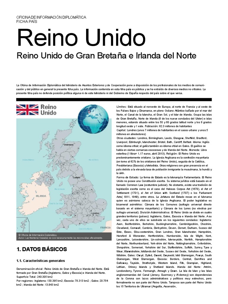 Reino Unido_ficha Pais ;) | Gales | Reino Unido