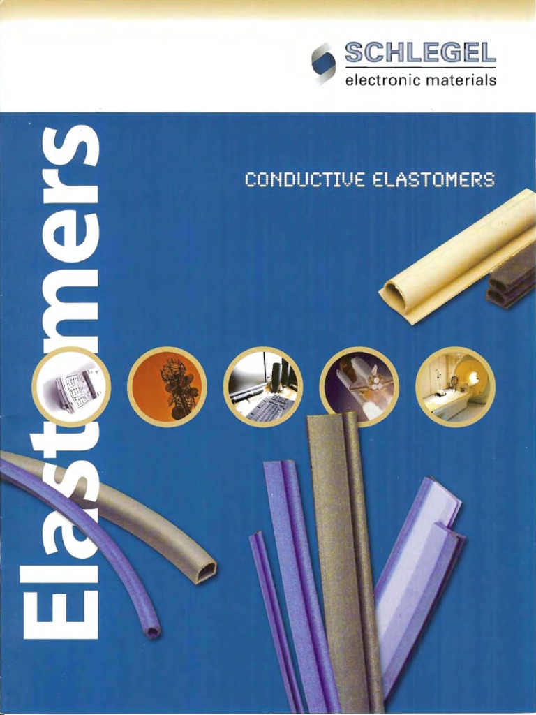 Schlegel Conductive Elastomers r1 | PDF | Electrical Resistivity And Conductivity | Silicone