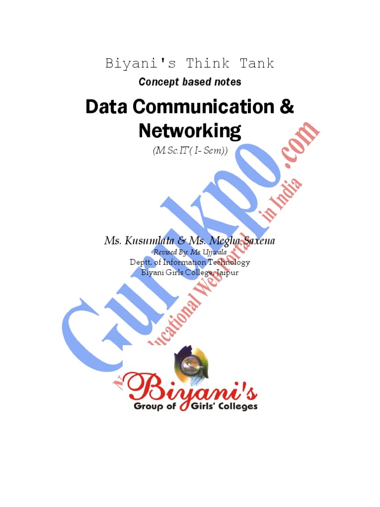 Data Communication & Networking | PDF | Modulation | Microwave