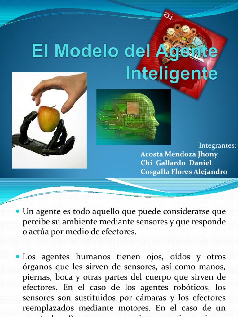 Agentes Inteligentes: Tipos y Propiedades | PDF | Inteligencia ...
