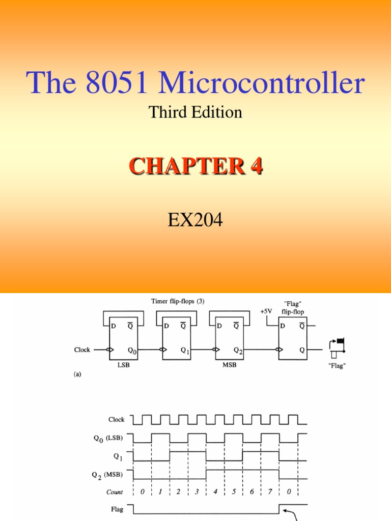 The 8051 Microcontroller: Third Edition | PDF | Home & Garden | Computers